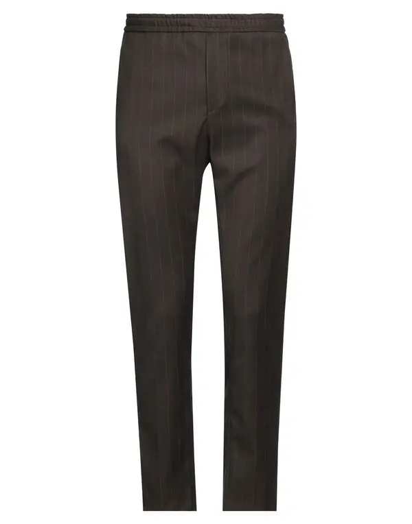 LIU •JO MAN Pinstriped Tapered Leg Pants - Green