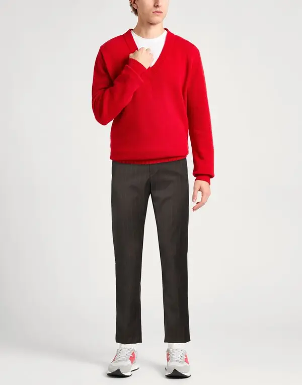 LIU •JO MAN Pinstriped Tapered Leg Pants - Green