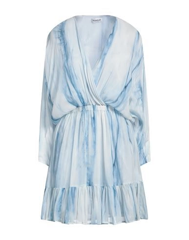 DONDUP Mini Flared Dress - Light Blue