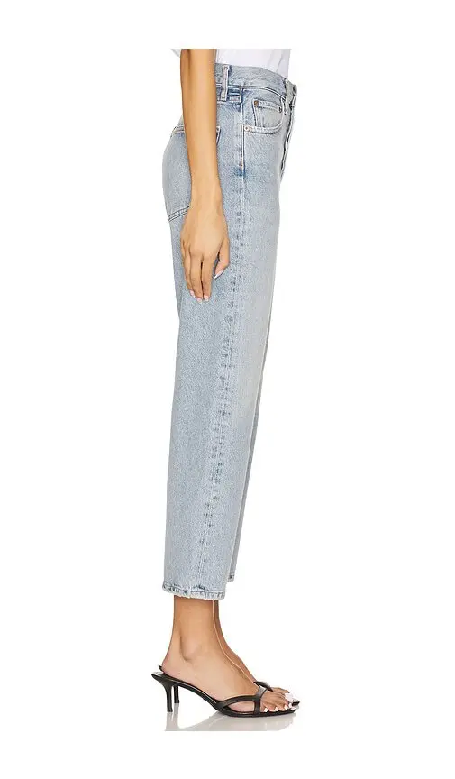 AGOLDE 90's Mid Rise Straight Crop Jeans