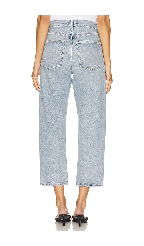 AGOLDE 90's Mid Rise Straight Crop Jeans