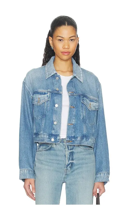 AGOLDE Palmer Denim Jacket - Script