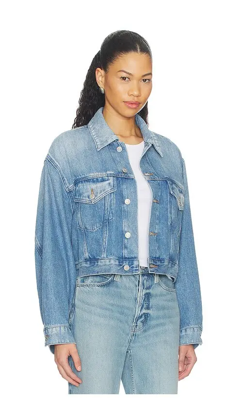 AGOLDE Palmer Denim Jacket - Script