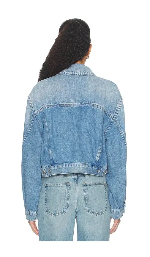 AGOLDE Palmer Denim Jacket - Script