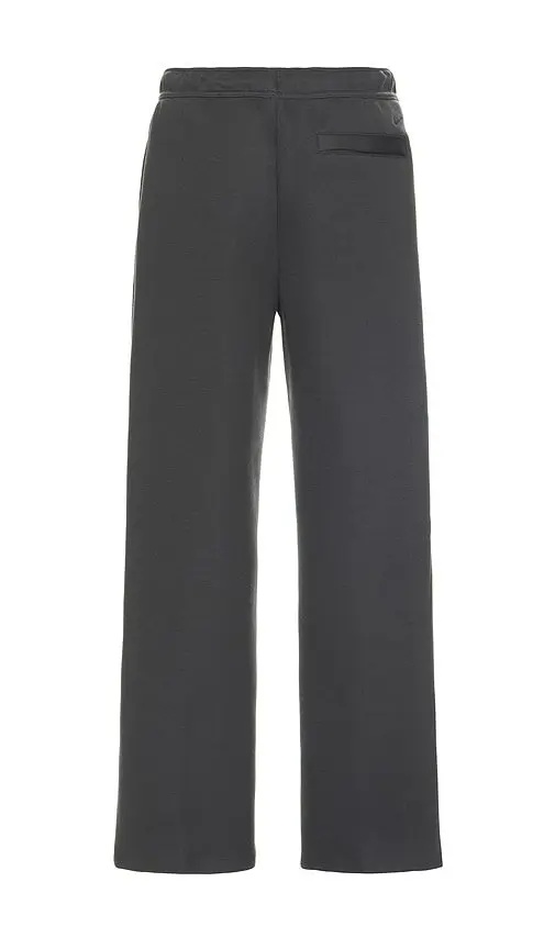 Nike Tech Fleece Wide Leg Pant In Charcoal