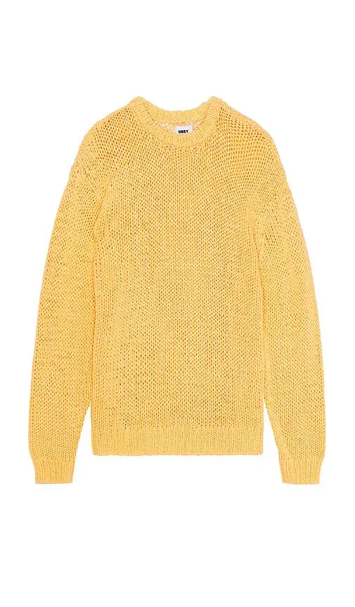 Obey Phim Tape Yarn Sweater