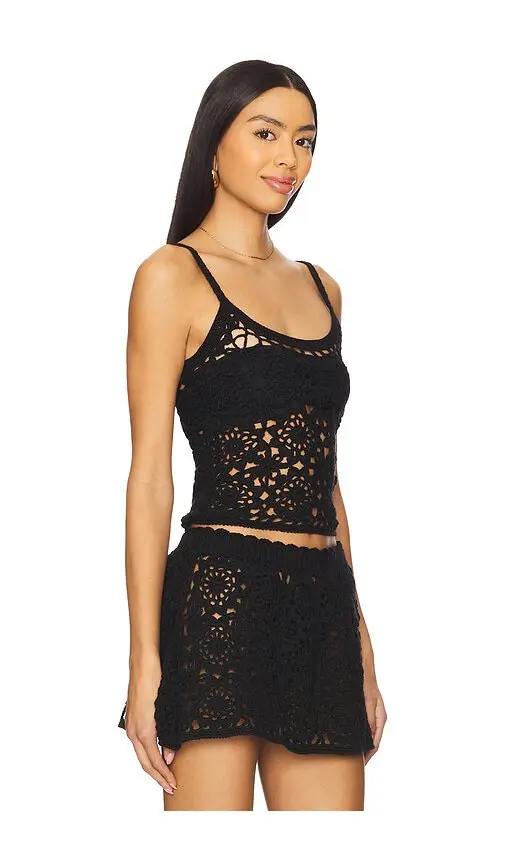 Frankies Bikinis Seaside Crochet Tank