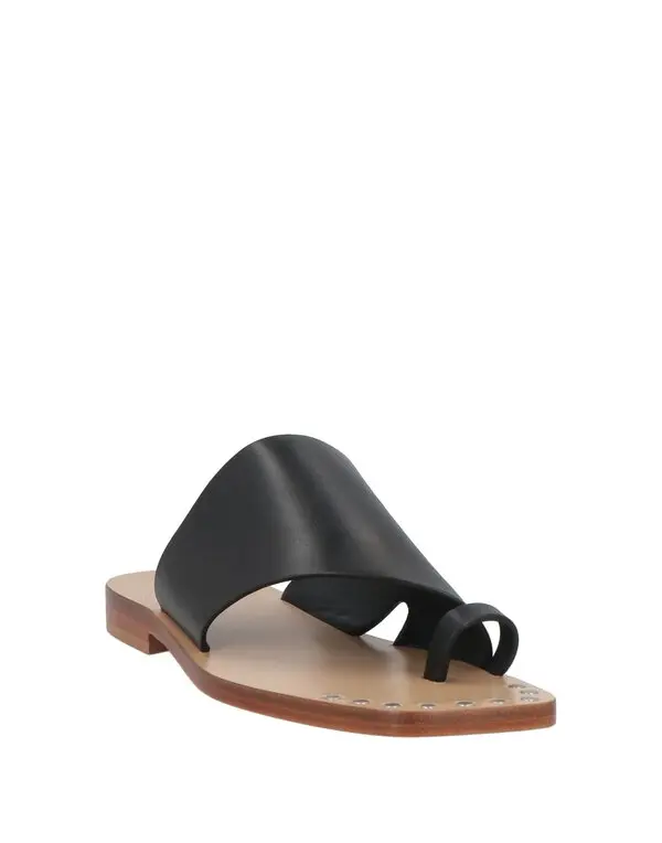 Fabiana Filippi Leather Thong Sandals