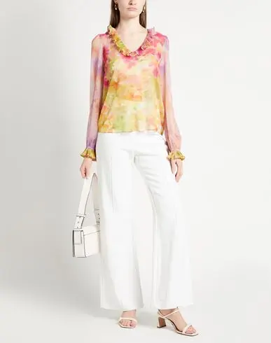 TWINSET Floral-print Ruched Top