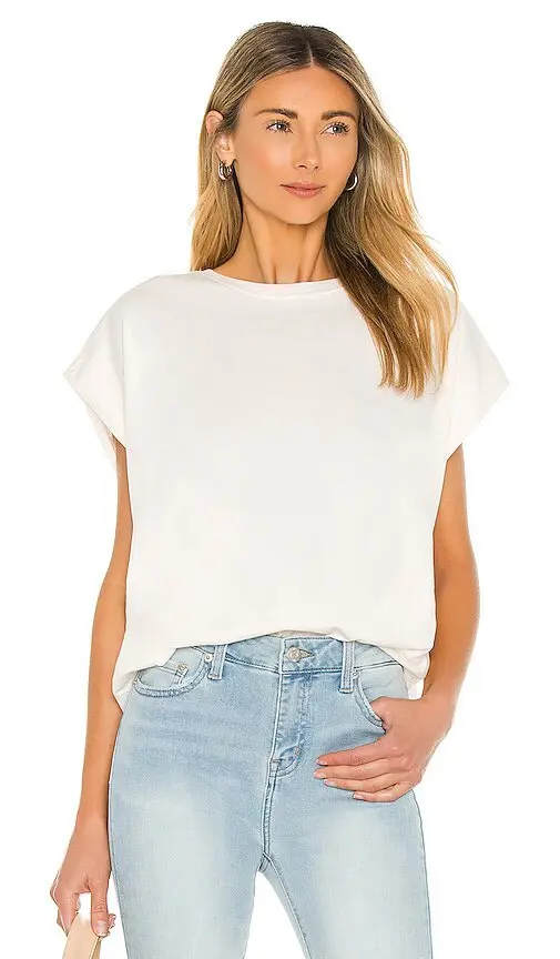 PISTOLA Trina Muscle Tee - Ivory