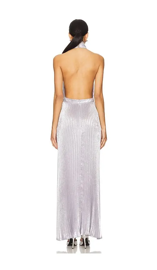 L'IDEE Eden Metallic Dress