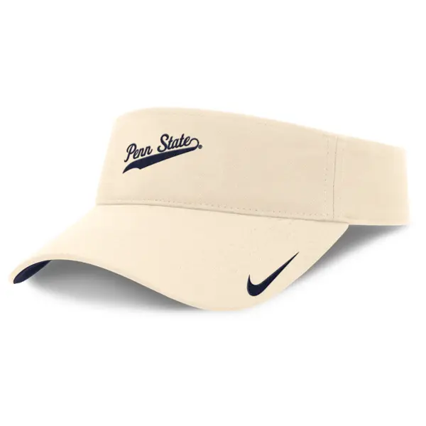 Nike Penn State Nittany Lions Primetime Ace Dri-fit College Adjustable Visor - Brown