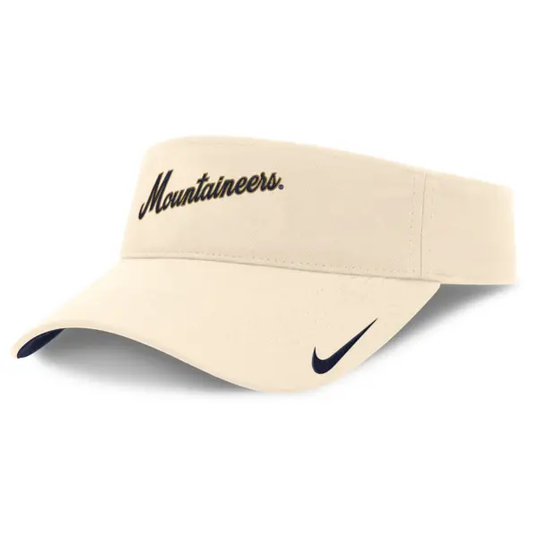 Nike West Virginia Mountaineers Primetime Ace Dri-fit College Adjustable Visor - Brown