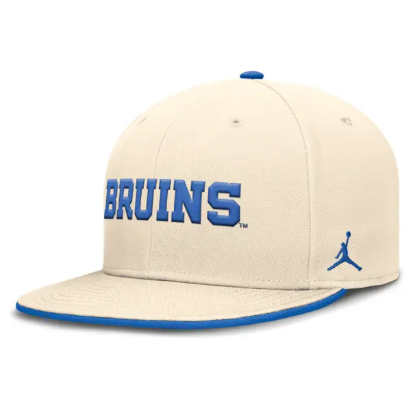 JORDAN Ucla Bruins Primetime True Brand Dri-fit College Fitted Cap - Brown