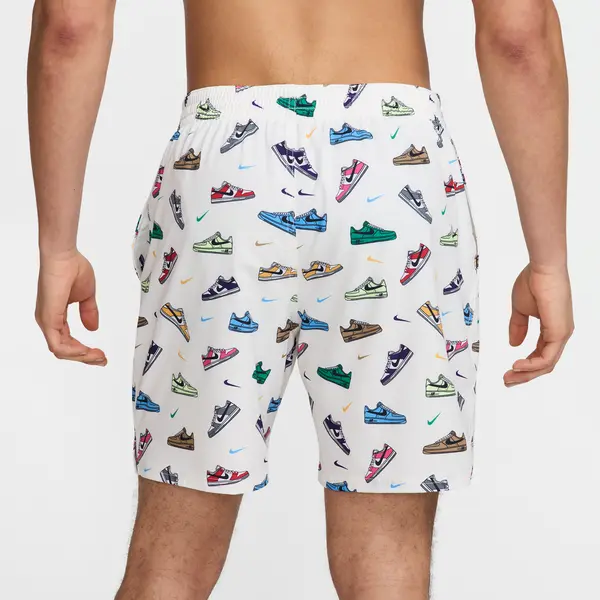 Nike Swim Breaker 7" Brief-lined Volley Short - White