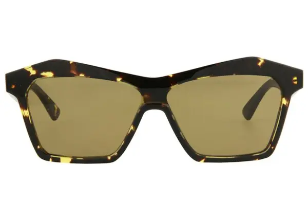 Bottega Veneta Cat Eye Frame Acetate Sunglasses - Havana/brown (bv1093s/30011009