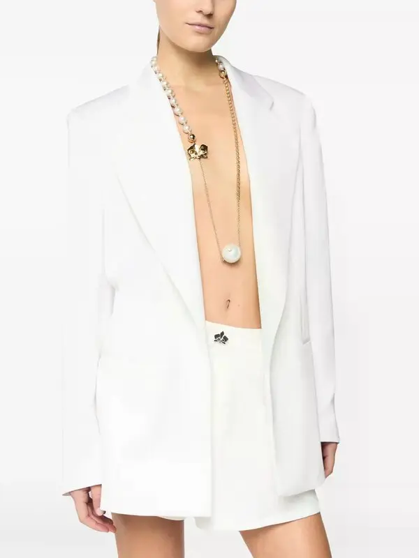 GENNY Stepped Lapels Blazer