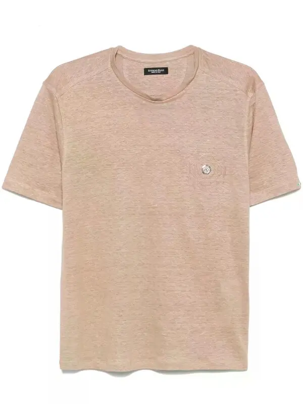 Stefano Ricci Linen T-shirt