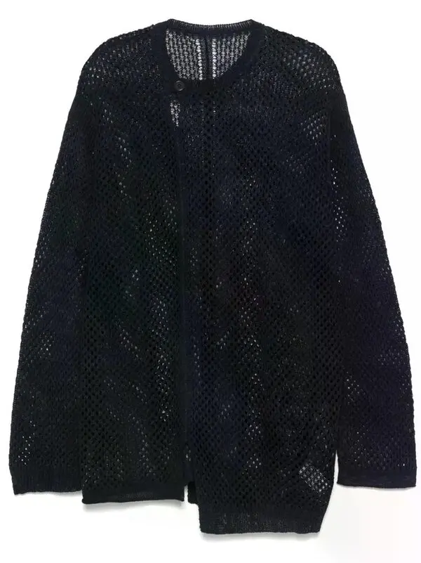 Yohji Yamamoto Open-knit Sweater