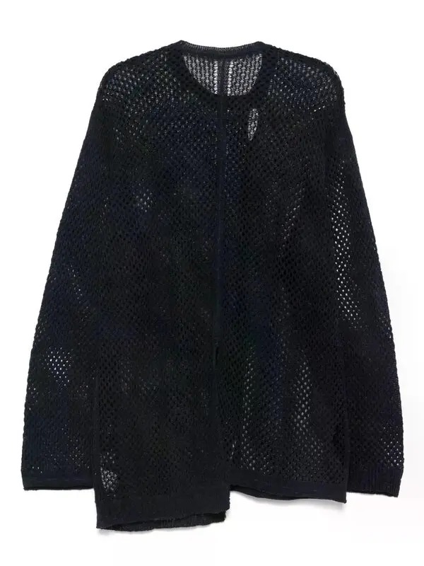Yohji Yamamoto Open-knit Sweater