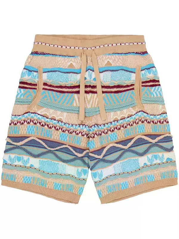 LANEUS Jacquard Shorts