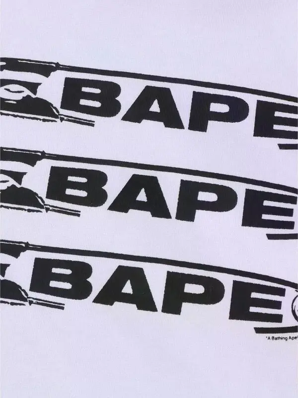 A BATHING APE Logo-print T-shirt