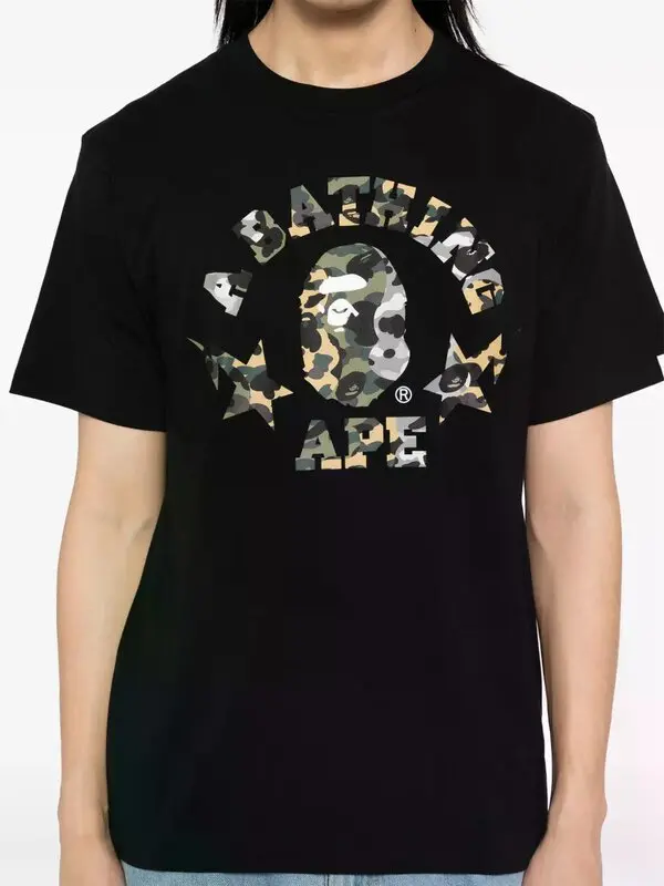 A BATHING APE Logo-print T-shirt