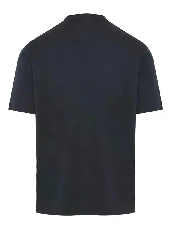 Emporio Armani Logo-embroidered T-shirt
