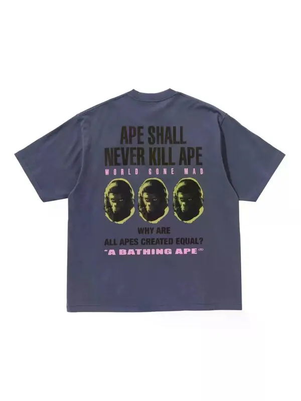 A BATHING APE Logo-print T-shirt