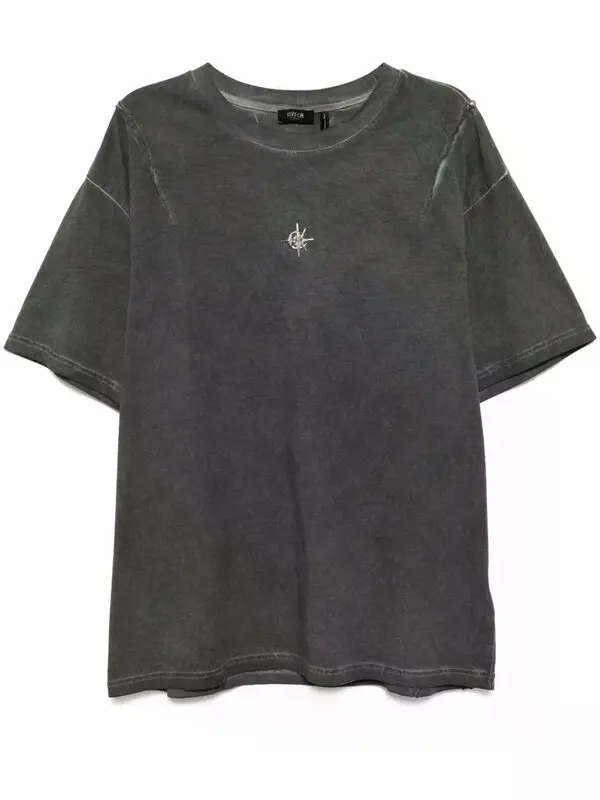 FIVE CM Logo-studded T-shirt - Grey