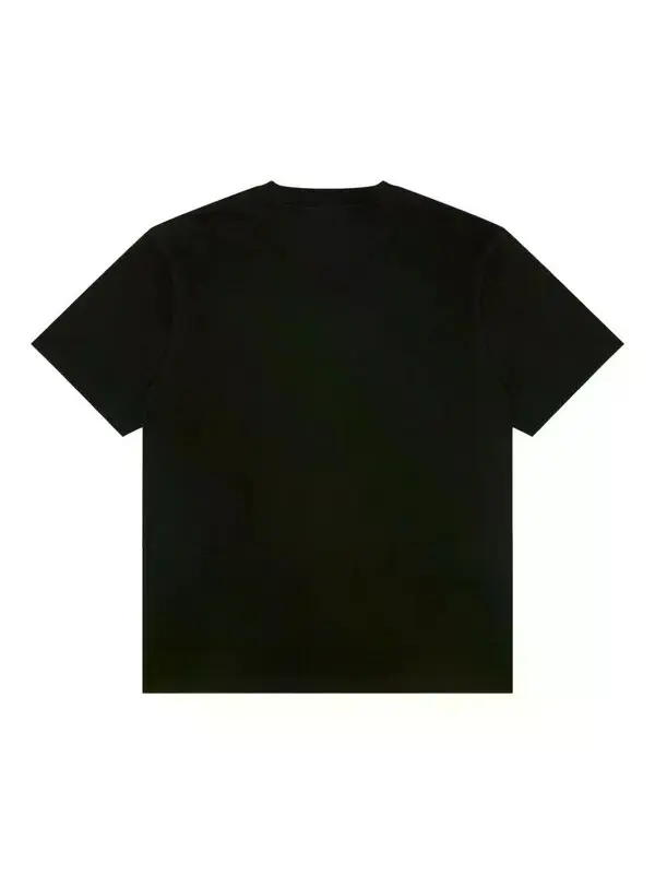 AAPE BY *A BATHING APE Text-print T-shirt - Black
