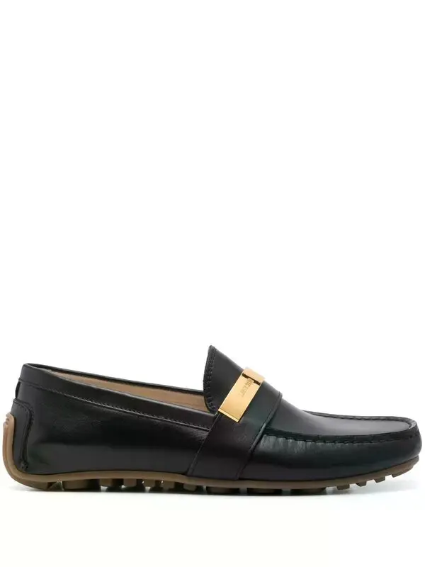 Moschino Plaque Loafers