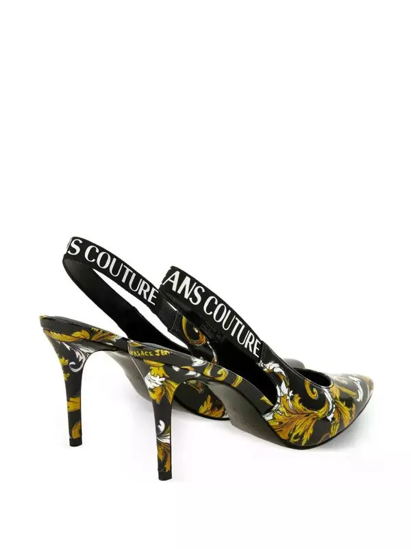 Versace Printed Pumps