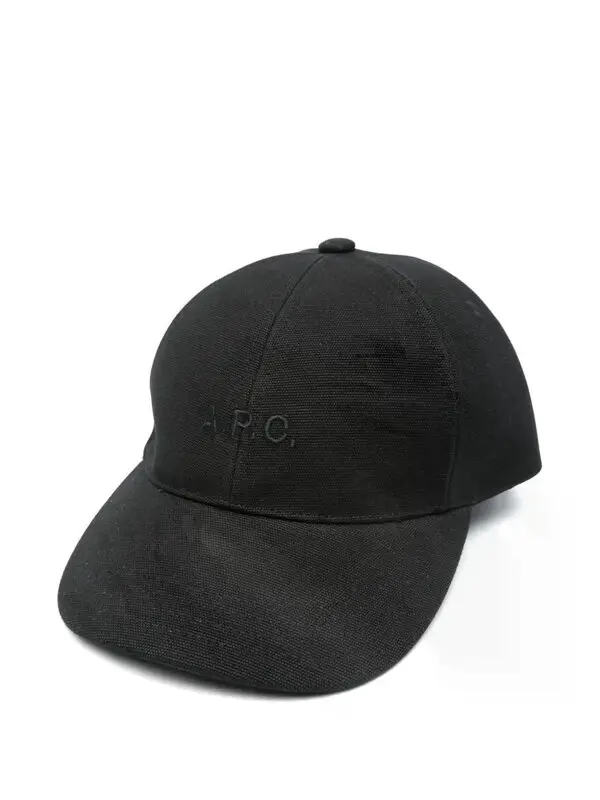 A.p.c. Charlie Baseball Cap - Black