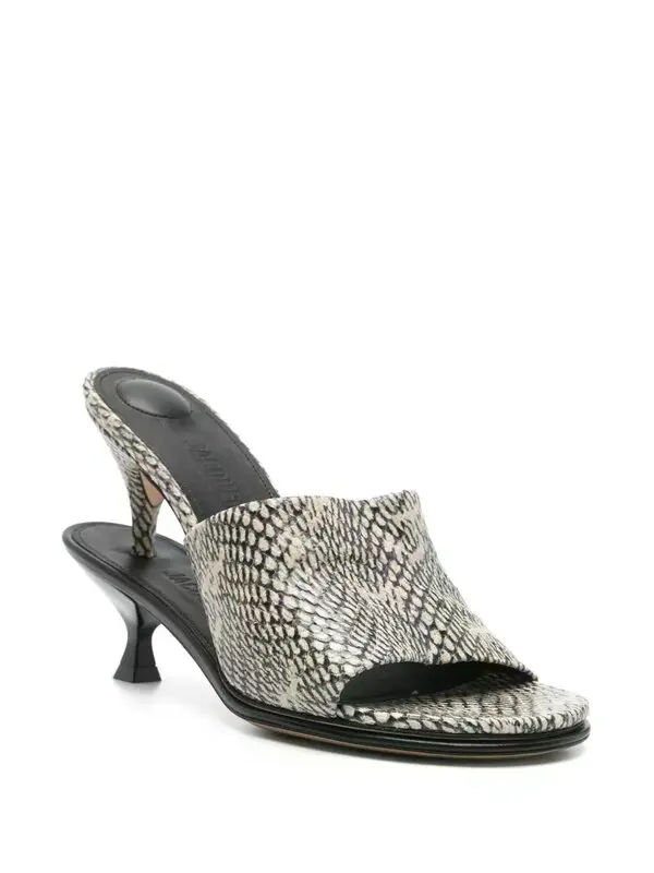 Jacquemus 110mm Les Doubles Hi Sandals