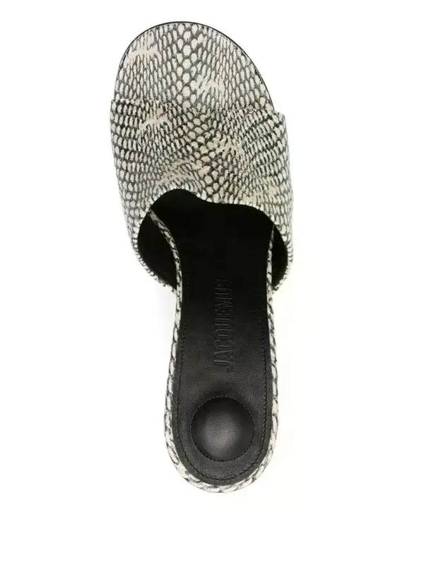 Jacquemus 110mm Les Doubles Hi Sandals