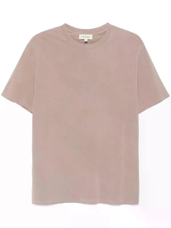 FRAME Cotton T-shirt - Pink