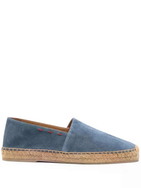 Kiton Suede Espadrilles - Blue