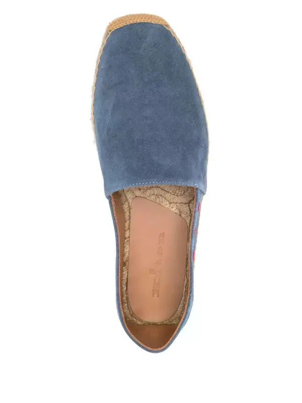 Kiton Suede Espadrilles - Blue