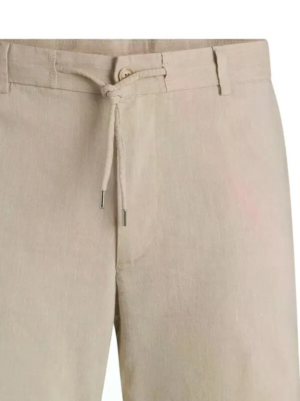 BOSS Drawstring Chino Shorts - Neutrals