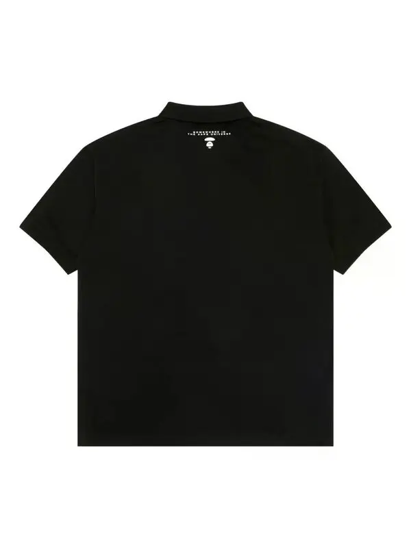 AAPE BY *A BATHING APE Cotton Polo Shirt