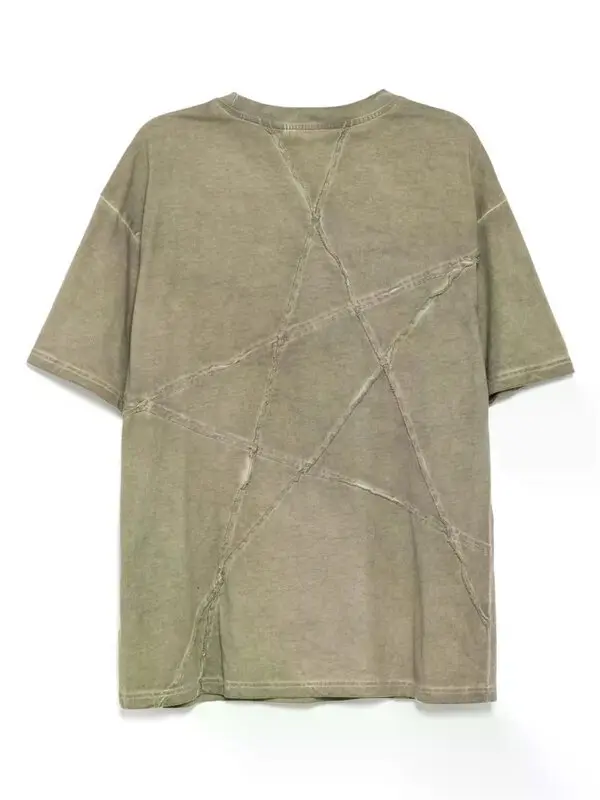 FIVE CM Logo-studded T-shirt - Green