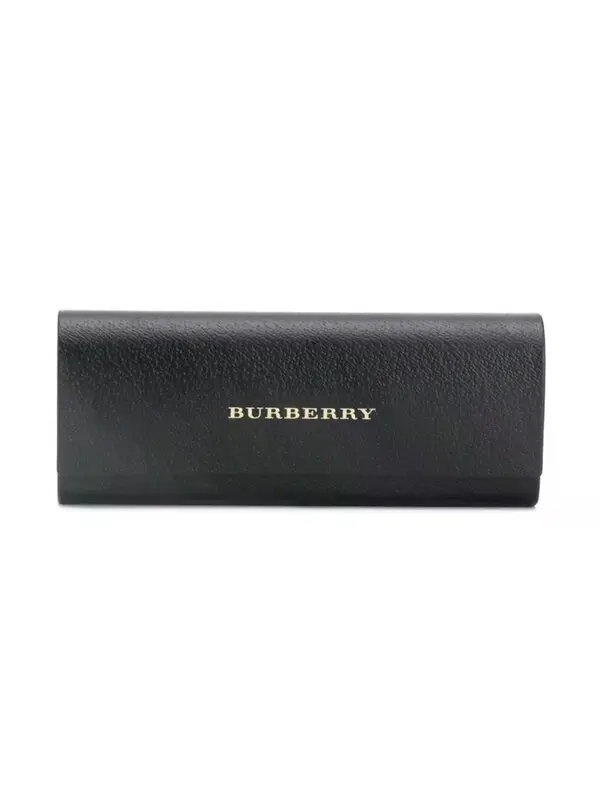 Burberry Check Print Sunglasses - Gold
