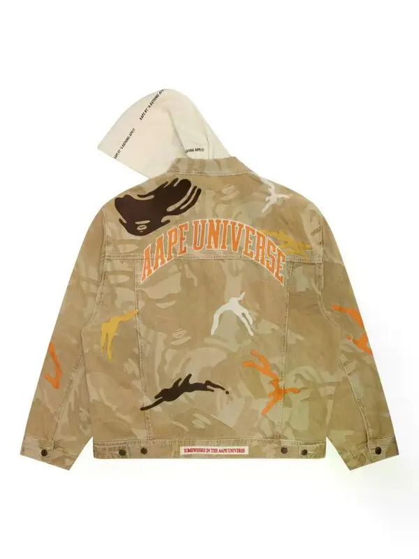 AAPE BY *A BATHING APE® Logo-print Jacket