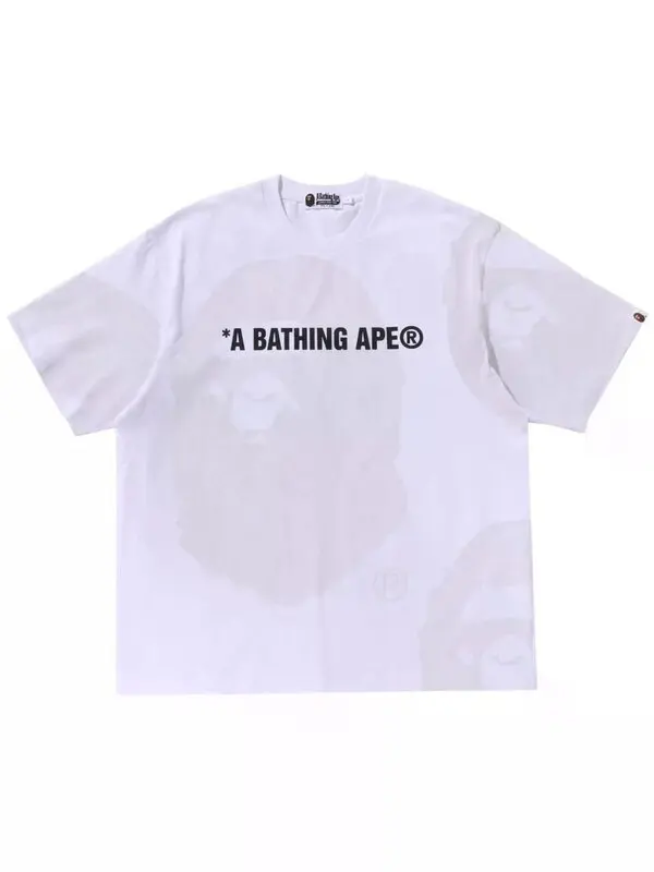 A BATHING APE Logo-print T-shirt - White