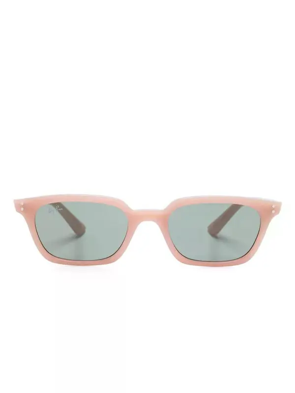 Ray-ban Zaya Rectangle Sunglasses - Pink