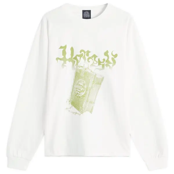 HERESY Tome Longsleeve T-shirt - Ecru