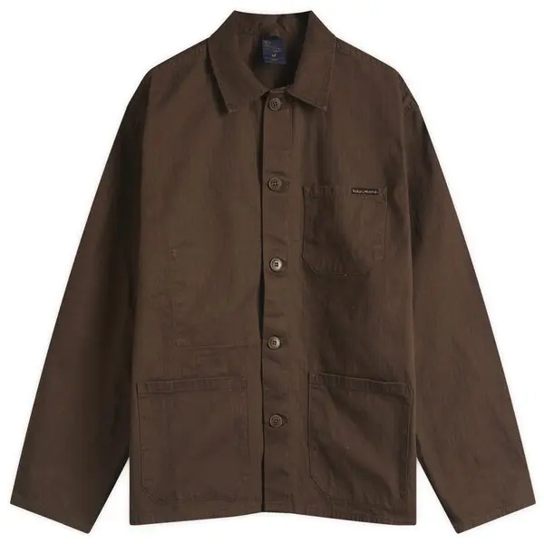 Nudie Jeans Buddy Herringbone Chore Jacket