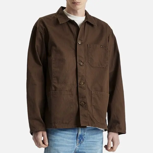 Nudie Jeans Buddy Herringbone Chore Jacket