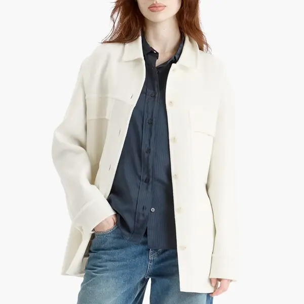 Closed Shacket Shirt Jacket